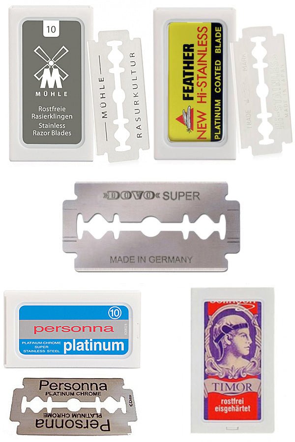 Double Edge scheermesjes probeerpakket - Double Edge scheermesjes voor ...